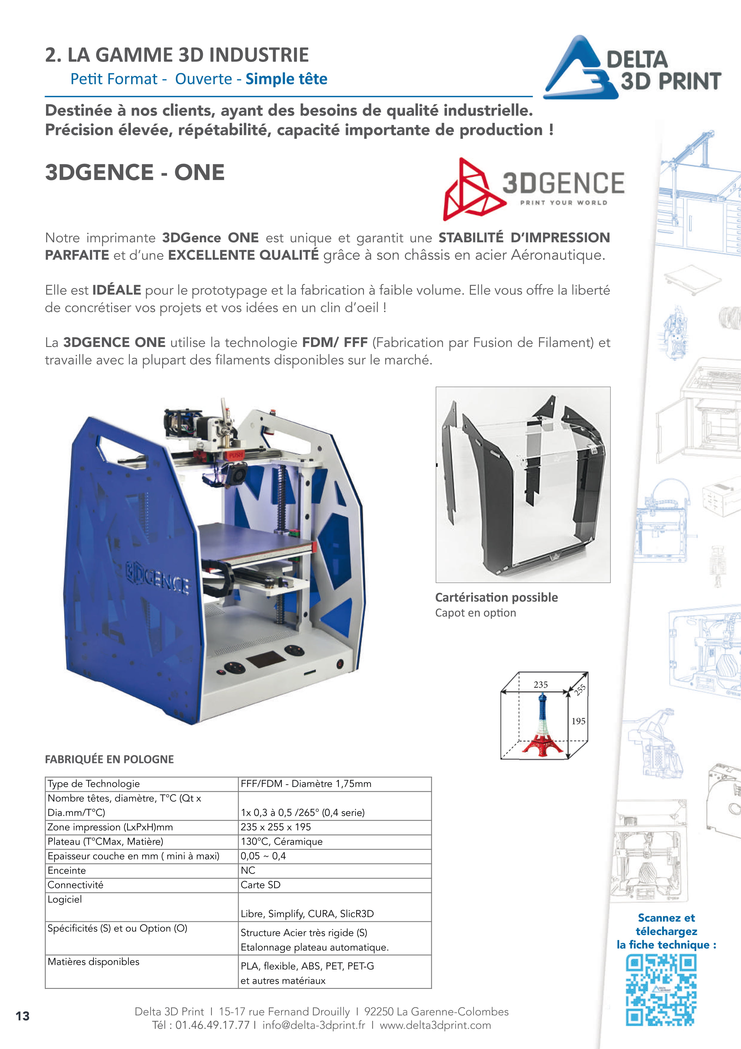 Fiche entreprise | Fabrication Additive