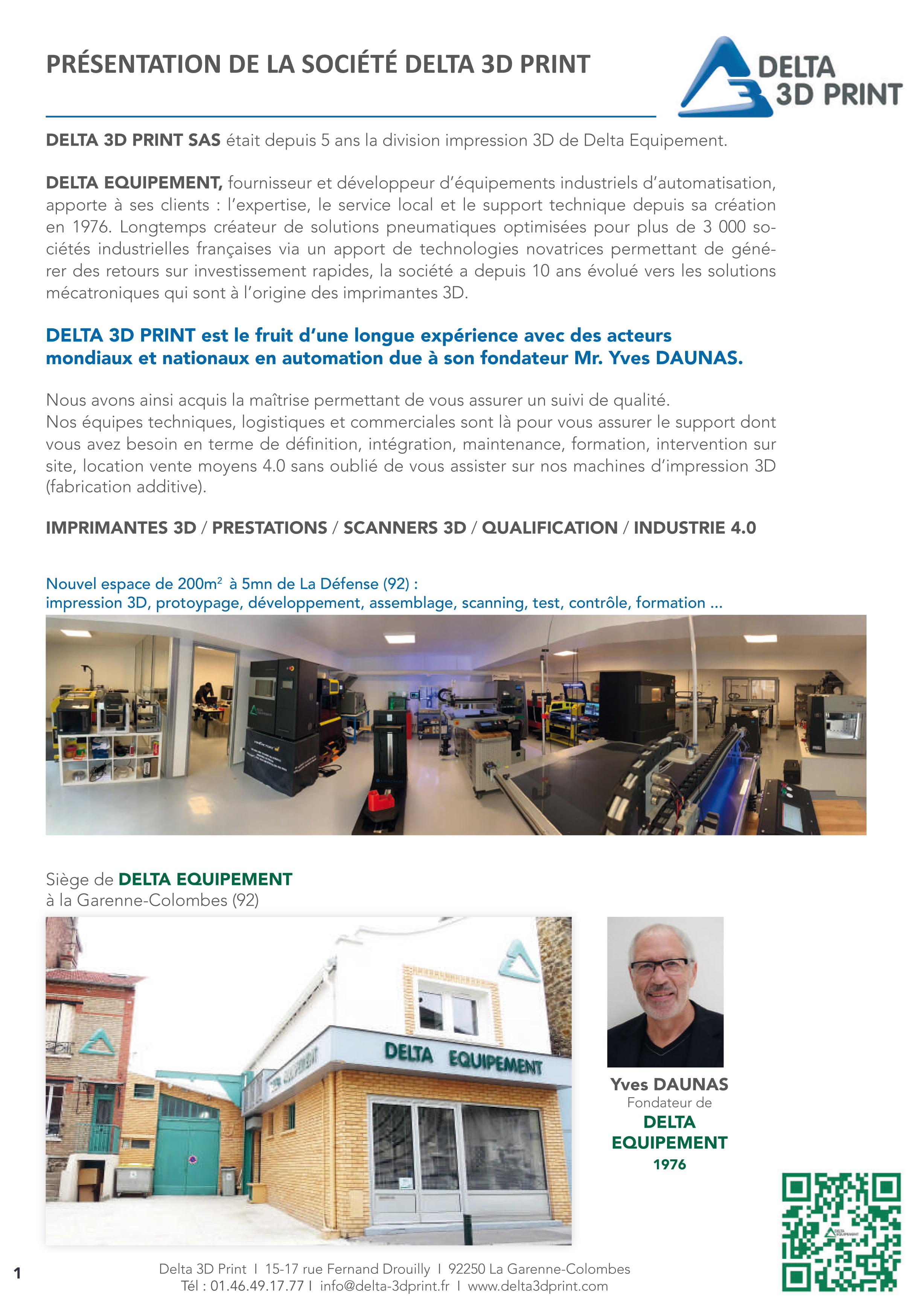 Fiche entreprise | Fabrication Additive