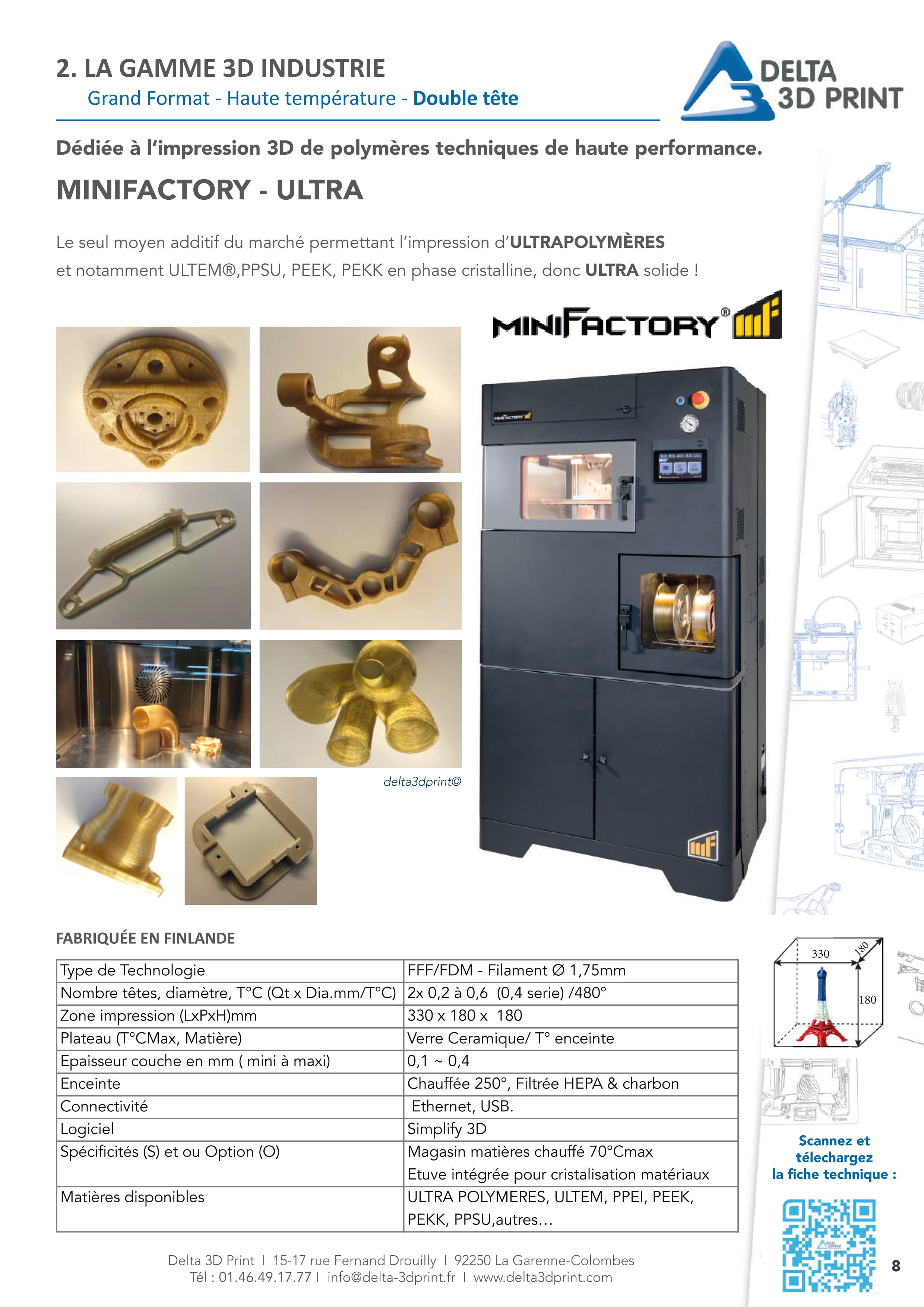 Fiche entreprise | Fabrication Additive